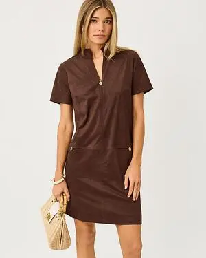 Lilly Pulitzer® Short Sleeve Rosee Dress - Coco Beach