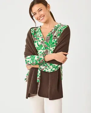 Lilly Pulitzer® Lanelle Cashmere Wrap - Coco Beach