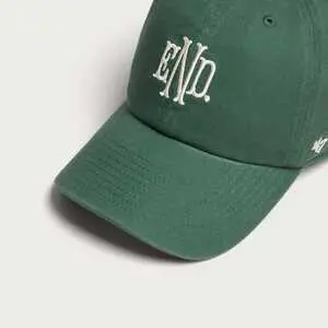 END. Monogram Clean Up Cap