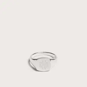 END. Signet Ring - Silver