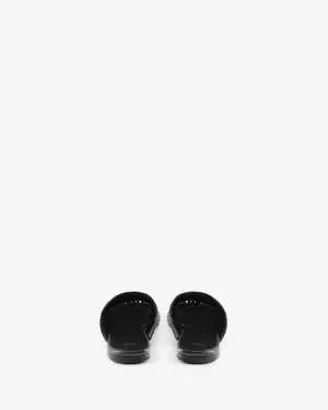 JUDE Floor Slide Woven Leather