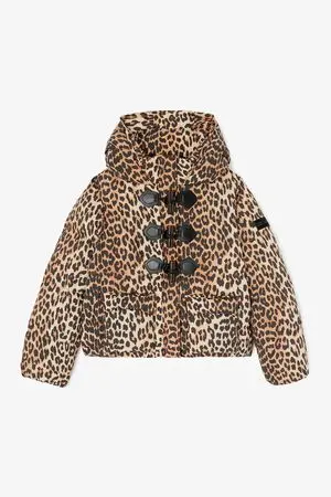 GANNI Mini Puffer - Brown