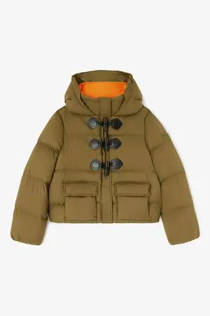 GANNI Mini Puffer - Green