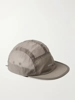 Satisfy Trail Logo-print Rippy™ And Peaceshell™ Cap - Brown