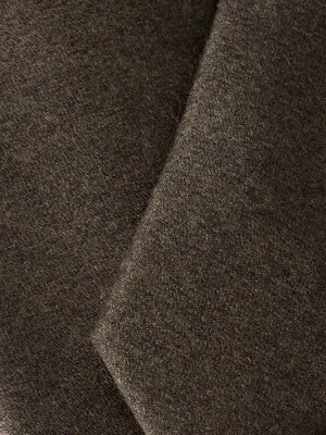 Paul Smith Wool And Cashmere-blend 7cm Tie - Brown