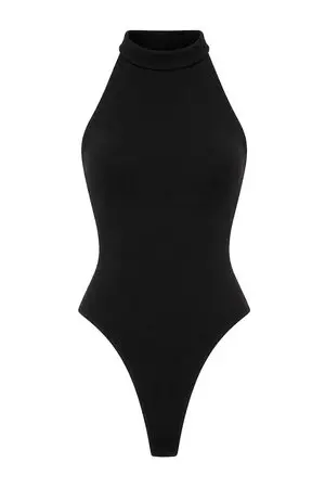 NO'DESIGN Elva Halterneck Bodysuit - Black