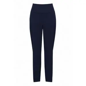 SACHA DRAKE Tapered Leg Stretch Pant In Navy