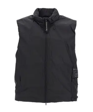 C.P. COMPANY Logo Jacket - Black