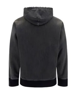 DIESEL® Logo-patch Long-sleeved Hoodie