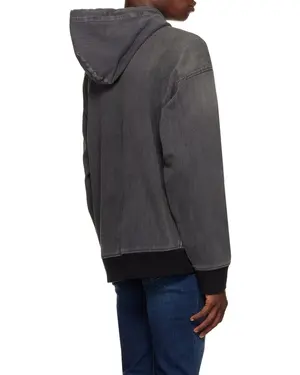 DIESEL® Logo-patch Long-sleeved Hoodie