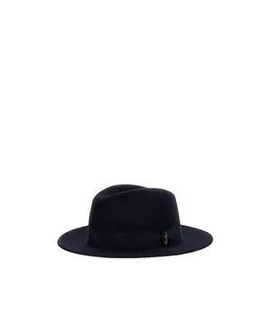 Borsalino Brim Hat - Black