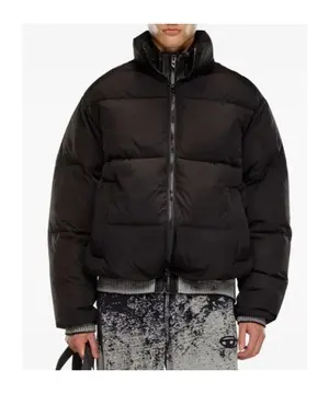 DIESEL® W-raveel Straight Hem Zip-up Down Jacket