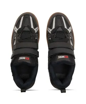 DIESEL® S-ukiyo Logo-printed Touch-strap Sneakers