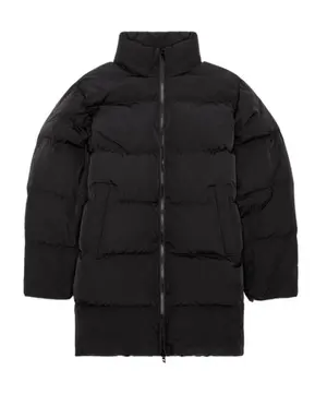 DIESEL® Longline Down Jacket - Black