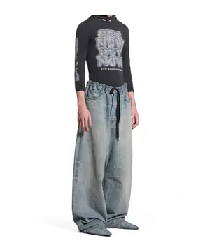 Balenciaga Snbn Long-sleeved Hoodie