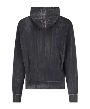 DIESEL® Logo Patch Drawstring Hoodie