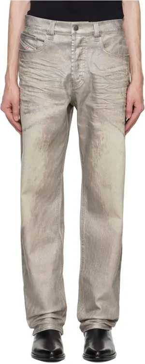 DIESEL® 2010 D-macs Straight Jeans - Grey