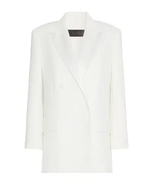 Max Mara Long-sleeve Casual Jacket - White
