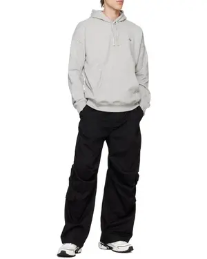 DIESEL® Logo Embroidered Drawstring Hoodie