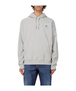 DIESEL® Logo Embroidered Drawstring Hoodie