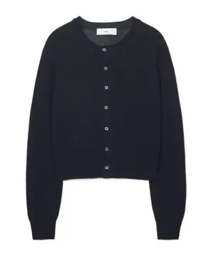 DUNST Crewneck Button-up Cardigan