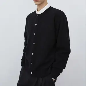 DUNST Crewneck Button-up Cardigan