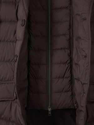 Herno Layered Effect Quilted Coat