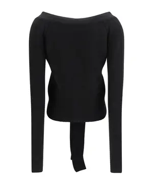 Ermanno Scervino Tie-front V-neck Cardigan