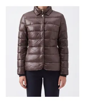 Herno Long Sleeved Quilted Down Jacket