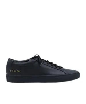 COMMON PROJECTS Flat-soled Sneakers - Black