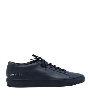 COMMON PROJECTS Flat-soled Sneakers - Navy Blue