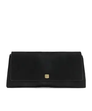 Khaite Audrey Leather Clutch Bag