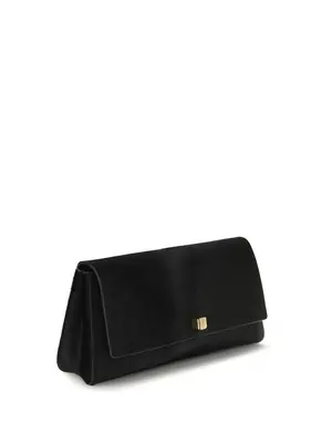 Khaite Audrey Leather Clutch Bag