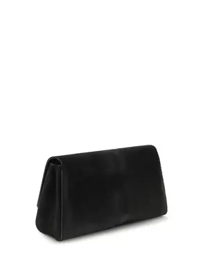 Khaite Audrey Leather Clutch Bag