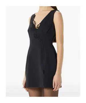 Blumarine V-neck Dress