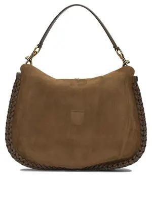 Etro Pony Large Braided Shoulder Bag