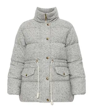 Moncler Diaphanes Textured Down Jacket