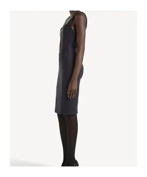 Balmain Tweed Dress With Spaghetti Straps