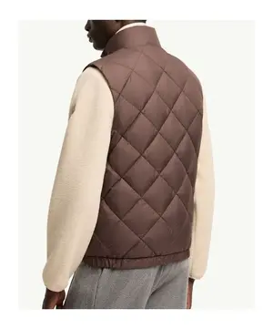 Moncler Chobe Diamond Quilted Down Vest