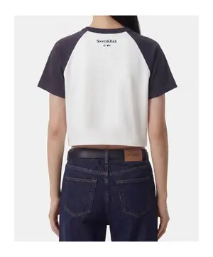 SPORTY  RICH Short-sleeved T-shirt