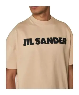 JIL SANDER Logo Printed Crewneck T-shirt