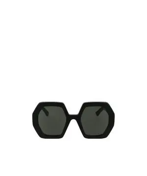 Gucci Oversized Heptagon-frame Sunglasses