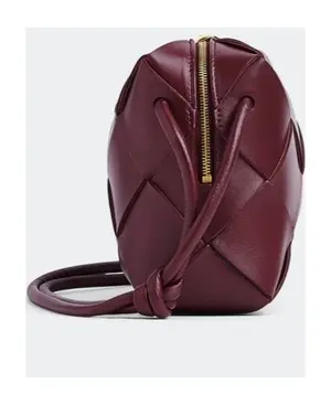 Bottega Veneta Logo Knitted Shoulder Bag