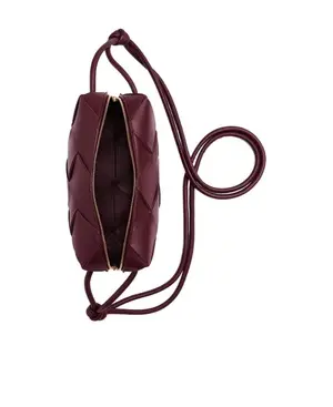 Bottega Veneta Logo Knitted Shoulder Bag