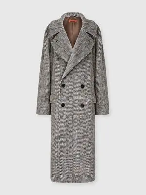 Missoni Oversized Raglan Wool Coat