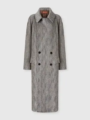 Missoni Oversized Raglan Wool Coat