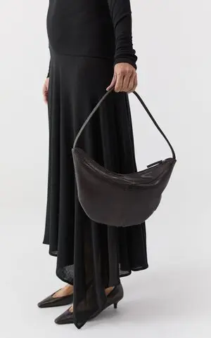 ST. AGNI Mini Fortune Shoulder Bag - Brown