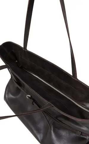 ST. AGNI Belt Detail Carryall Tote