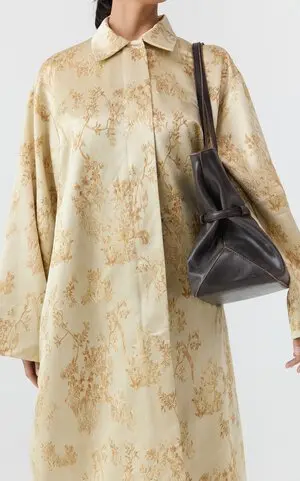 ST. AGNI Belt Detail Carryall Tote