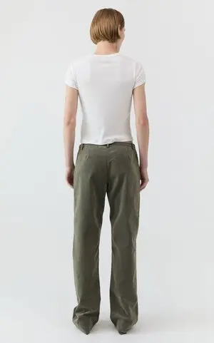 ST. AGNI Cotton Velvet Denim '90s Pants